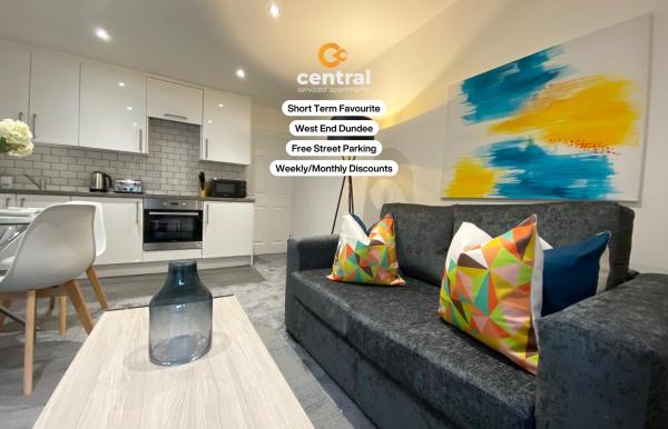 Rosefield By Central Serviced Apartments - Modern 1 Bedroom - Free Street Parking - Close To University Of Dundee - Weekly-monthly Stay Offers - Wi-fi - Student Relocation Or Temporary Stay Favourite - Dundee