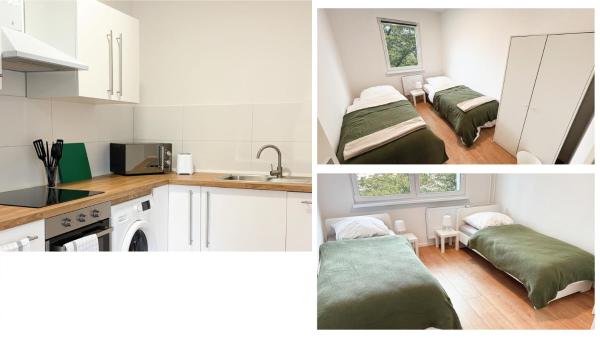 Handwerkerwohnungen Mit Küche, Wifi, Parkplätze, Tv, Balkon, Supermarkt In Der Nähe - Halle (Saale)