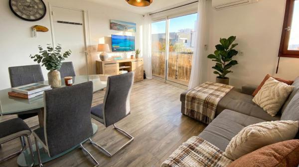 Calme, à 2 Pas De La Plage Avec Vue Mer Et Montagnes - Canet-en-Roussillon