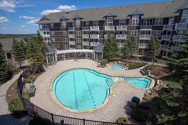 Allegheny Springs 201 : 2 Bedroom, 2 Full Bath: Slope Side; Gas Fireplace - West Virginia