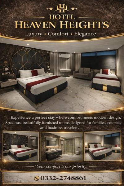 Hotel Heaven Heights F7 - Islamabad
