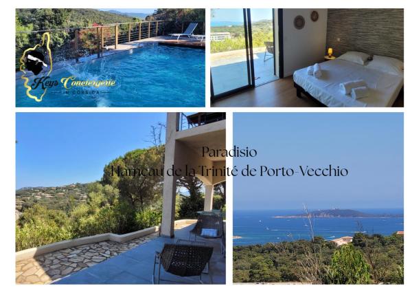 Paradiso T3 Vue Mer Piscine Partagée - Corse-du-Sud