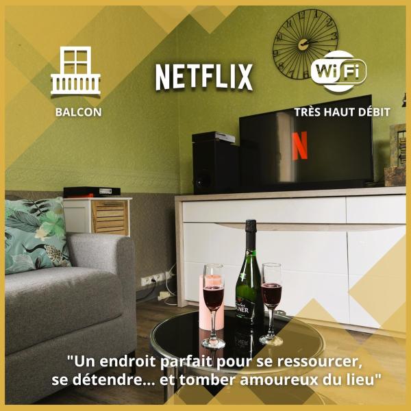 Le Corot - Charmant Appartement Proche Du Centre Ville - Yffiniac