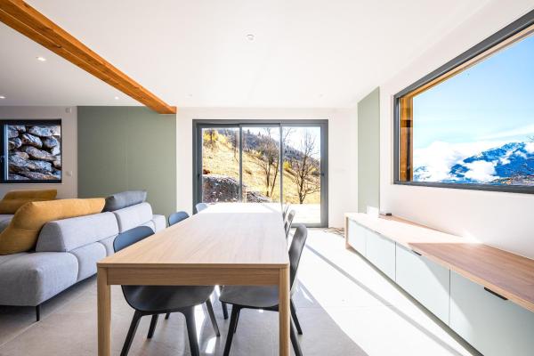 Cosy Chalet 8 10 Pers Valley View - Saint-François-Longchamp