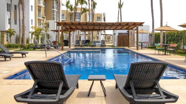 Almar Azul - Residencial De Lujo 1 Min Playas - Sinaloa