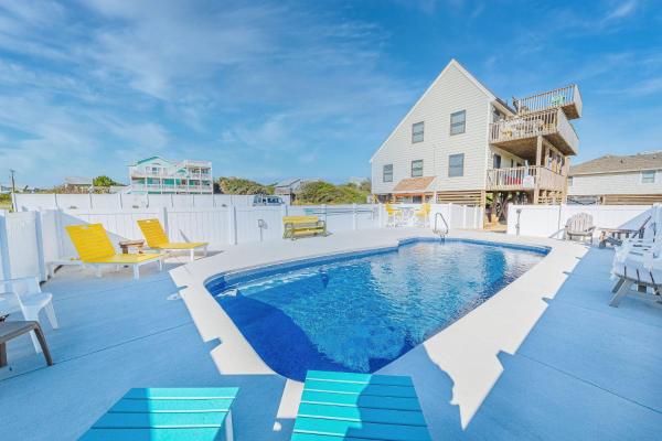 K1717 Where Dreams Take Flight. Oceanside, Hot Tub, Private Pool, Wifi! - Kitty Hawk, NC