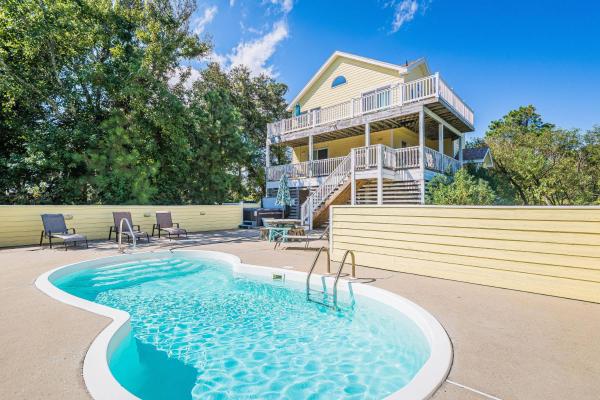 Latitude Adjustment - Corolla, Ocean Sands, 525 Yards To Beach, Oceanside, Pool, Hot Tub, Tennis - Corolla, NC