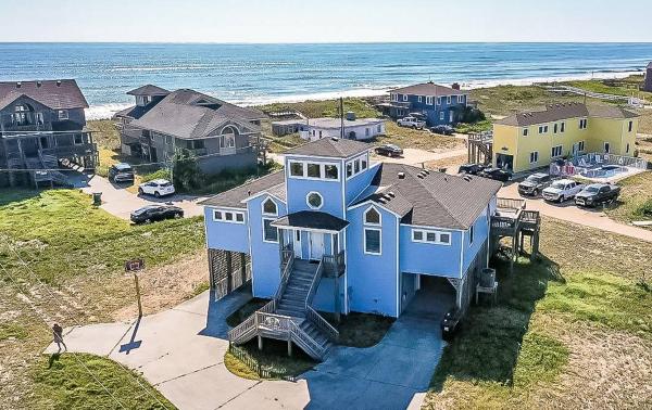 Swink Cottage - Southern Shores, Ocean View, 40 Yards To The Beach, Hot Tub, Pets Ok, Flex Stays - Southern Shores, NC