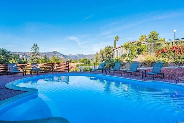Mountains Views With Pool & Basketball, Relax & Play! - Escondido, CA