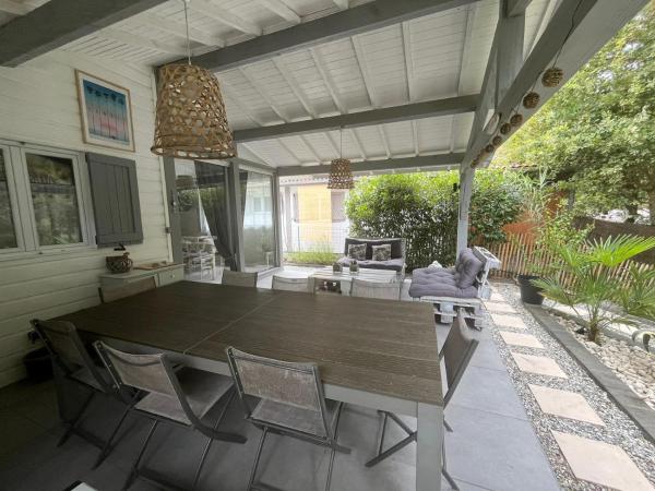 Chalet 5 Personnes En Forêt Des Landes Proche De L'océan - Plage de Contis