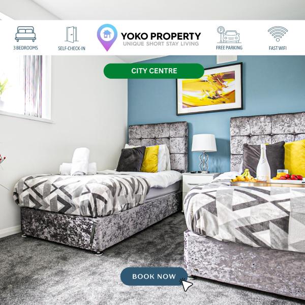 Central Leamington Spa House With Free Parking, Fast Wifi, Smart Tv With Free Netflix And Garden By Yoko Property - Royal Leamington Spa