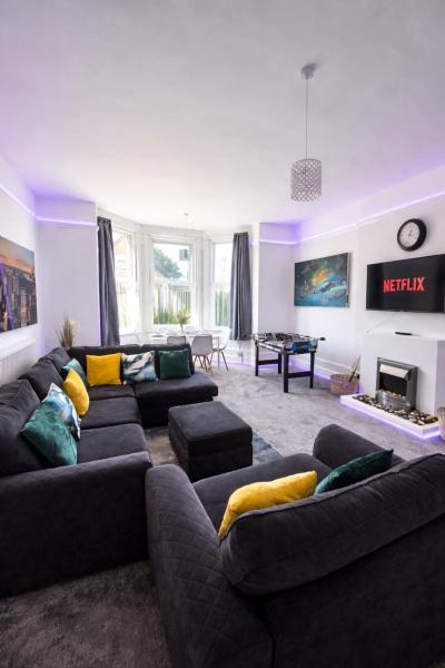 Spacious - Free Parking - Sleeps 6 - M20-folkestonecentralstation - Folkestone