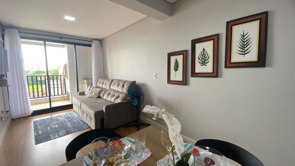 1 Suite - 1 Quarto - Elevador - Garagem - 1000mb - 5 Pessoas - Ar Condicionado - Sacada Gourmet - Ideal Para Famílias, Hospedes A Trabalho, Grupos E Pets - Toledo