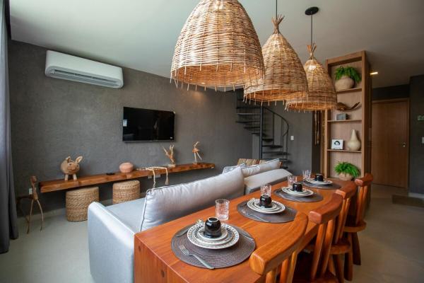 Lindo Duplex 2 Suítes Com Piscina Privativa Na Praia Do Toque - São Miguel dos Milagres