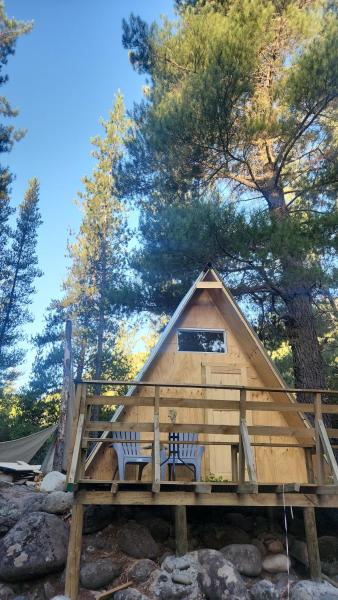 Bungalow Con Acceso Privado Al Rio, Tinaja Y Camas De Cuarzo - O'Higgins