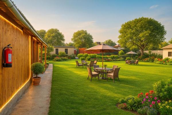 Hotel Padharo Sa Resort, Vrindavan-lavis & Luxury Rooms With Parking Near Prem Mandir - Vrindavan