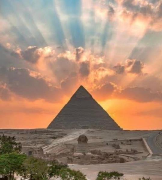 Christmas Pyramids View - Kairo