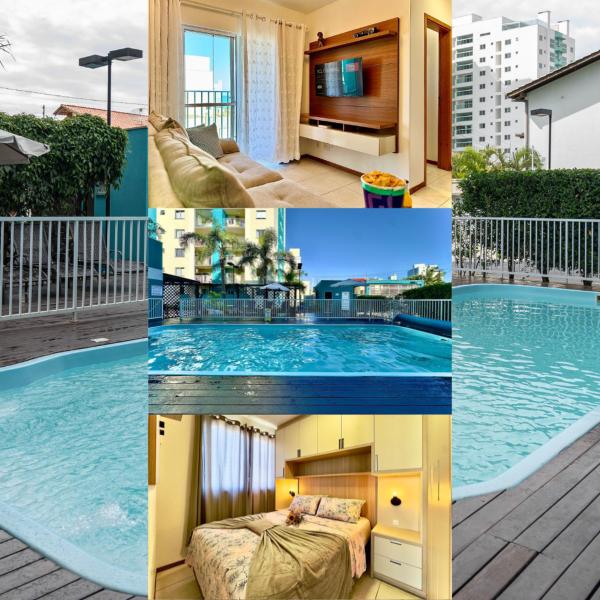 Apto Em Barra Velha 340m Da Praia Com Sacada Com Churrasqueira, Ar Condicionado Wi-fi, Piscina, Portaria 24h, Academia Mini Mercado E Vaga De Garagem - Barra Velha