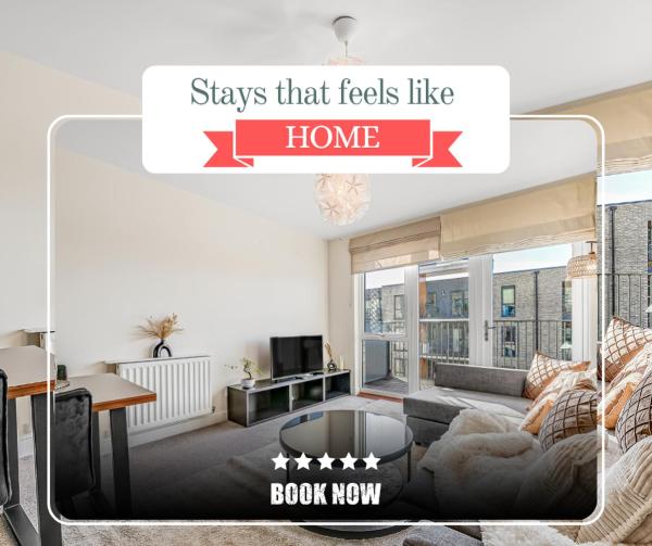 Last-minute Specials L 1 Bed Apt, Luxury Balcony By Capital Retreats Short Lets & Serviced Accommodation In Colindale With Free Wifi - Cockfosters