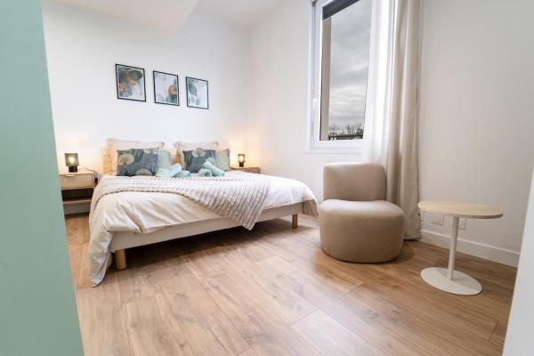 Le Green Cosy, T1 Rénové, Calme & Confortable - Roanne