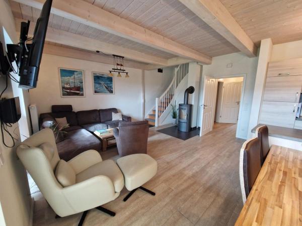 Halligwelt 18 - Ferienhaus Mit Kamin, Sauna Und Garten - Nordsee