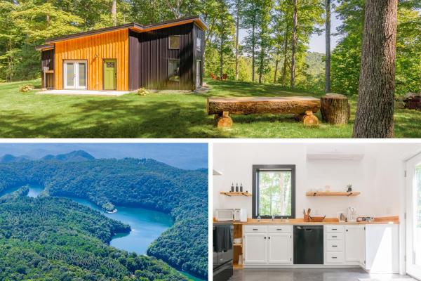 Secluded, Unique, Modern, Mountain Home Near River! - バージニア州