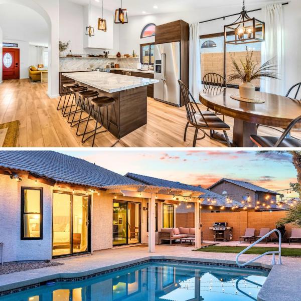 Luxe Remodeled Home With Pool Minutes From Downtown Gilbert - Chandler