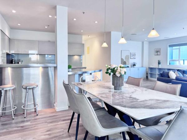 2level Cbd Penthouse 3br 180deg Balcony & Parking - Auckland