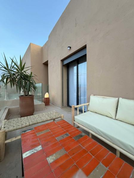 Appartement Chic - 2 Suites - Terrasse - 2 Piscines - Marrakech