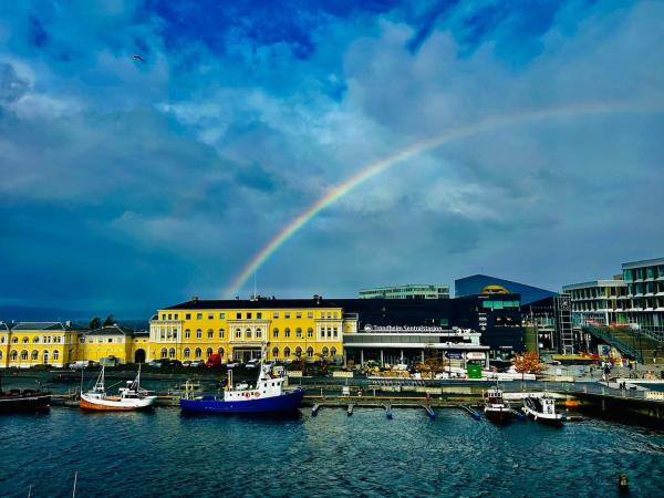 Riverside Studioapartment 100m From Trainstation! - 트론헤임