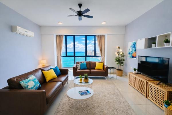 Luxury 3br Seaview Suite Jazz Penang - ペナン