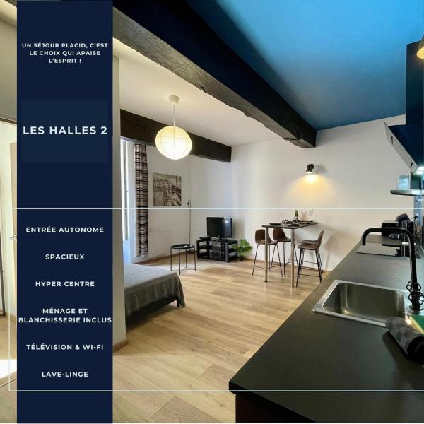 Les Halles 2 - Central - Lumineux - Spacieux - Fibre - Mont-de-Marsan