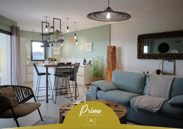 I Salini - T3 éLégant & Calme Près Du Centre - Classé 4 éToiles - Plage de Palombaggia