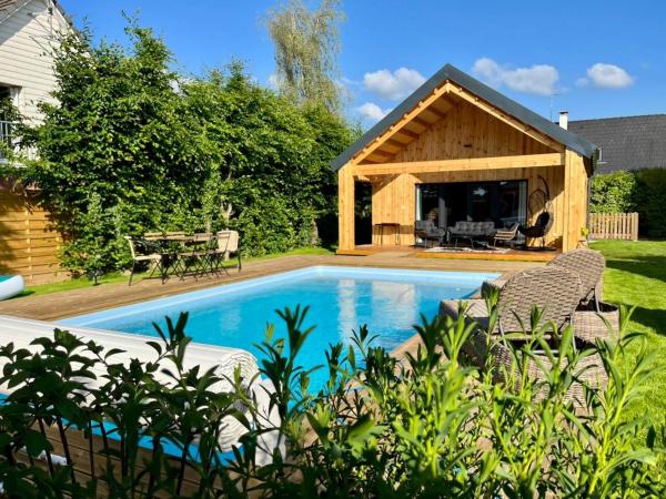 Gîte Gîtes De France® - Le Cottage Des Hauts Poiriers - Piscine & Spa - Parc du Bocasse