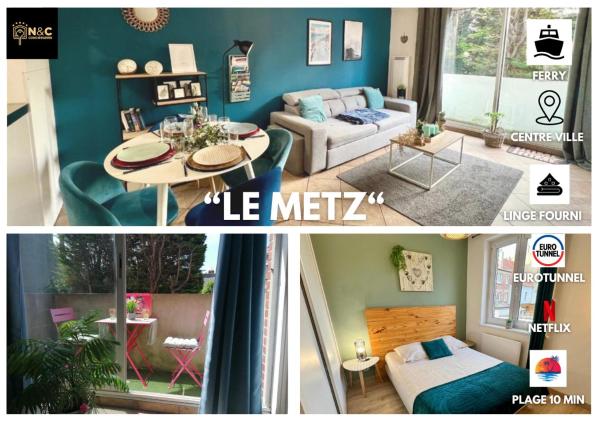 Le Metz Calais-nord - Balcon -Plage -Commerces - Calais