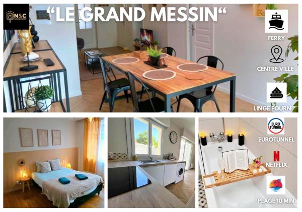 Le Grand Messin - Calais Nord -Cour - Plage - Ferry - Eurotunnel - England