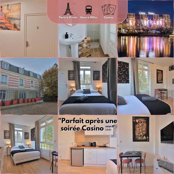 Sc2 - Studio Avec Parking Gratuit à 500m Du Casino & Du Lac - Colombes