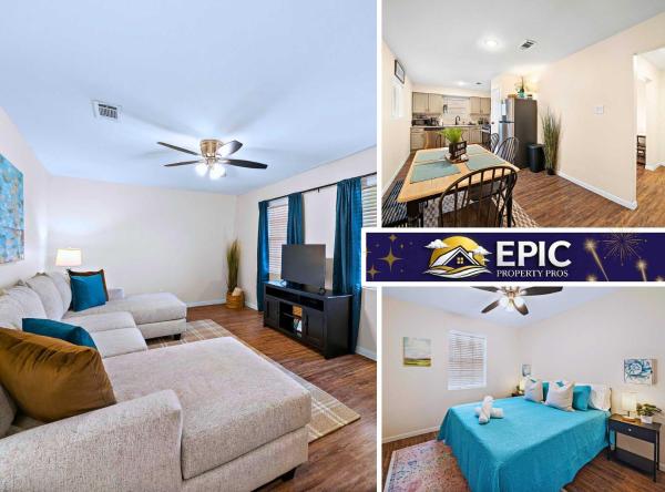 Cozy And Stylish 3-bedroom Sanctuary - Deer Park, TX
