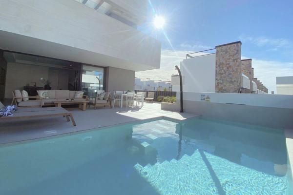 Luxury Villa Almendro 8 With Private Heated Pool At Santa Roslia Resort By Premium Spain Properties - Los Alcázares