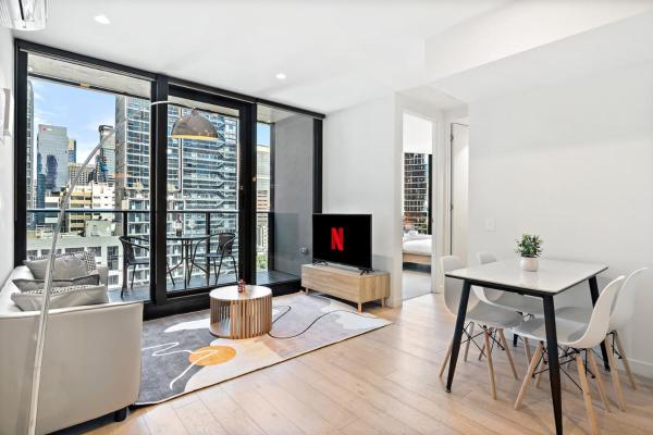 Cosy Spacious 2b Apartment With Breathtaking Views - Rod Laver Arena