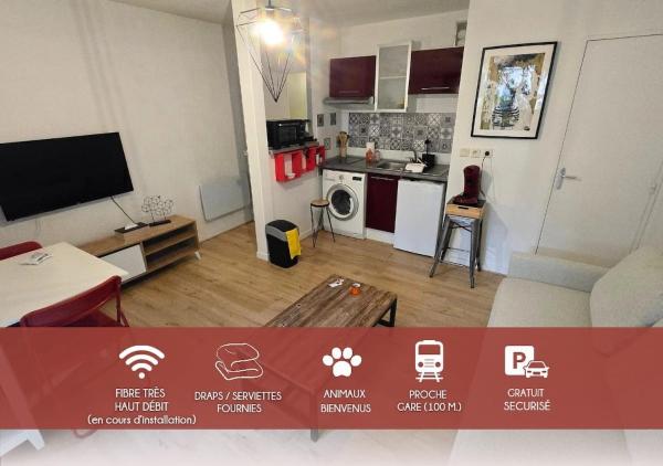 Le Rempart De Tours - Proche Gare - Terrasse - Joué-lès-Tours