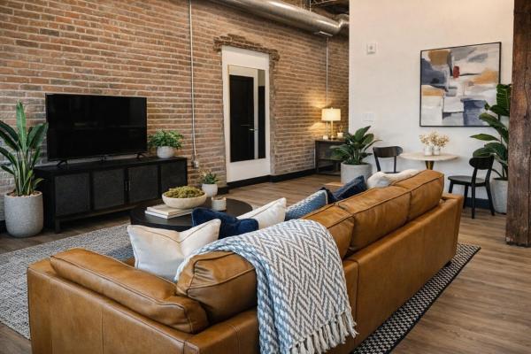 Brick & Bed Riverfront Lofts, T 401 - セントルイス, MO