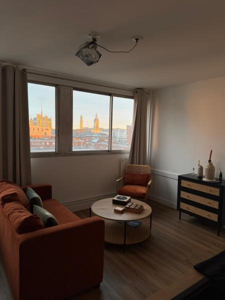 Studio Neuf Cosy Centre-ville, Vue & Parking - Amiens