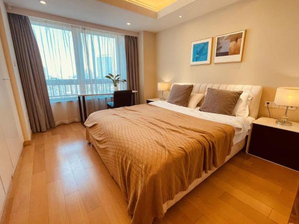 The Lanze Premium Furnished Apt 50 Meters From Metro Line 8 Steps From Fudan University - Sanghaj