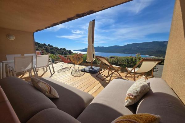 Schöne Klimatisierte Wohnung Mit Atemberaubendem Meerblick Terrasse Wlan - Coti-Chiavari