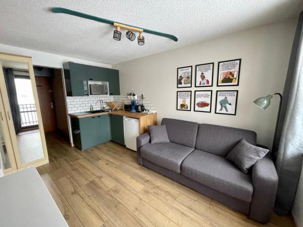 Studio Entièrement Rénové - Balcon - 4 Personnes - Chamrousse