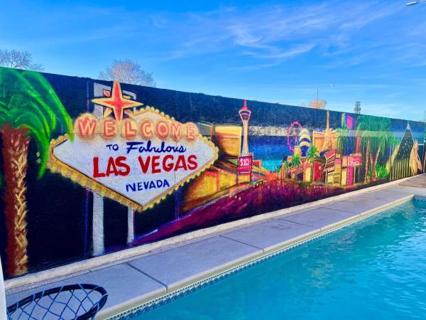 Major Oasis 3 Bd, 2 Bathpool Jacuzzi Fun Mural! - Las Vegas, NV