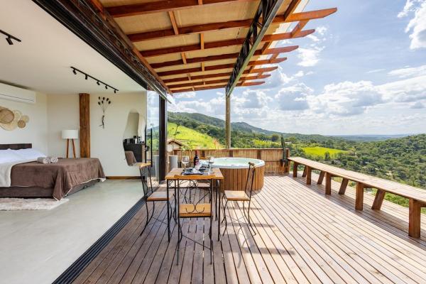 Chalé Contêiner- Hidro Com Vista Para Montanhas -