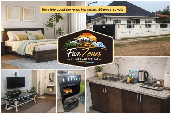 Five Zones - Private 4-bedroom Holiday Home - Tanzania