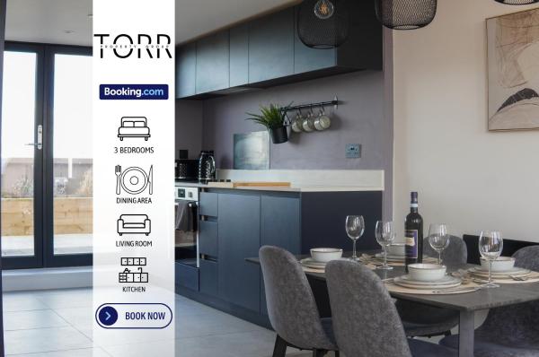 3br Manchester Penthouse - Sky Garden & City Views - 샐퍼드